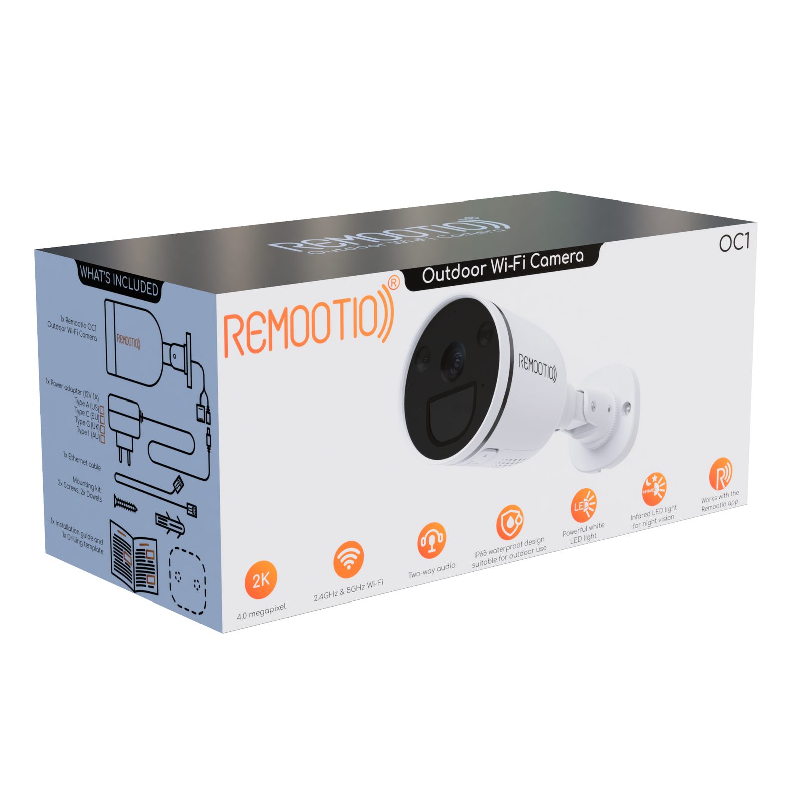 Remootio Outdoor Camera for Smart Gate Garage Door Opener